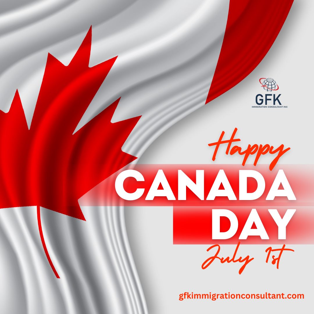Happy Canada Day 2024 - GFK Immigration Consultant