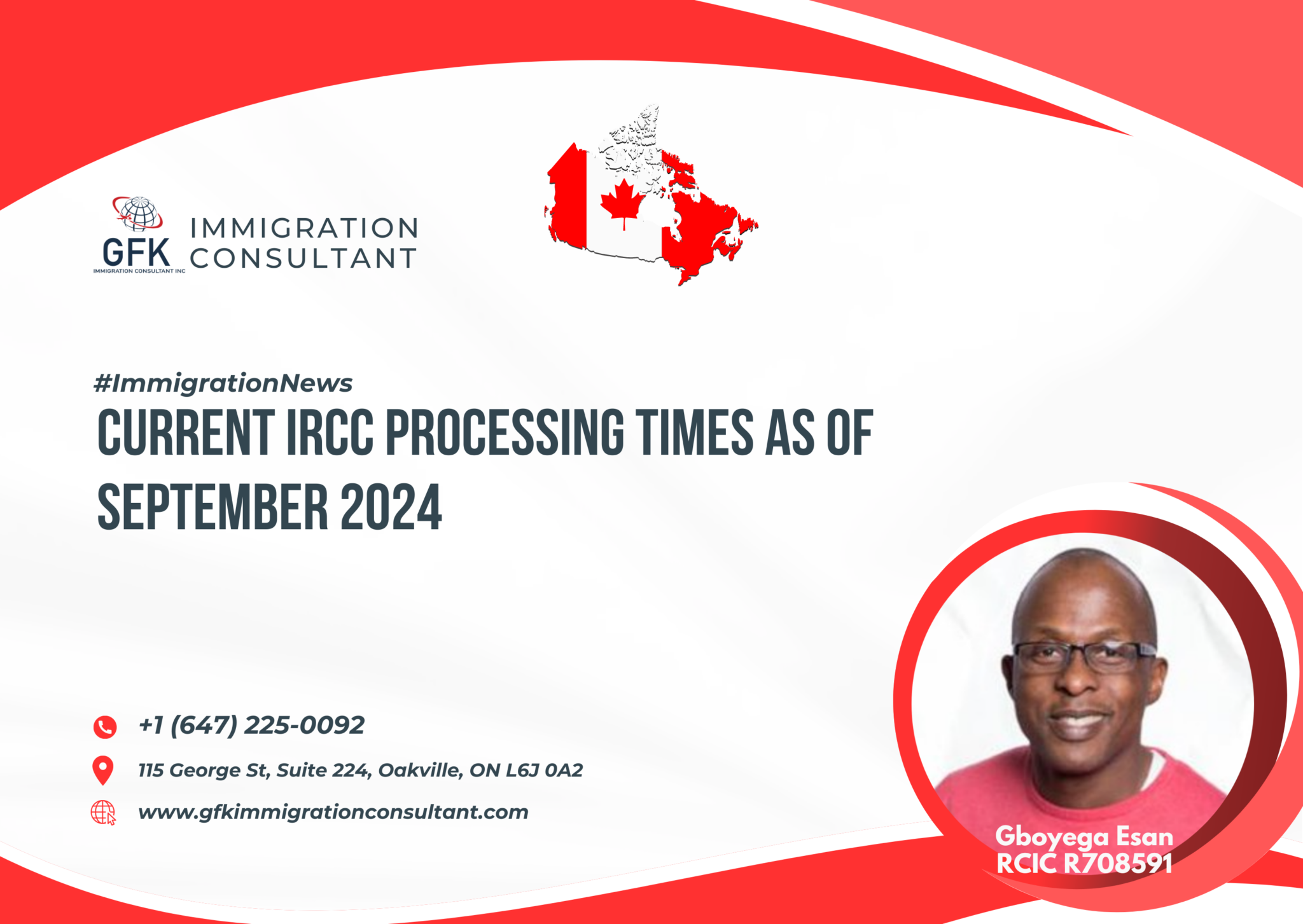 Current IRCC Processing Times - GFK Immigration Consultant