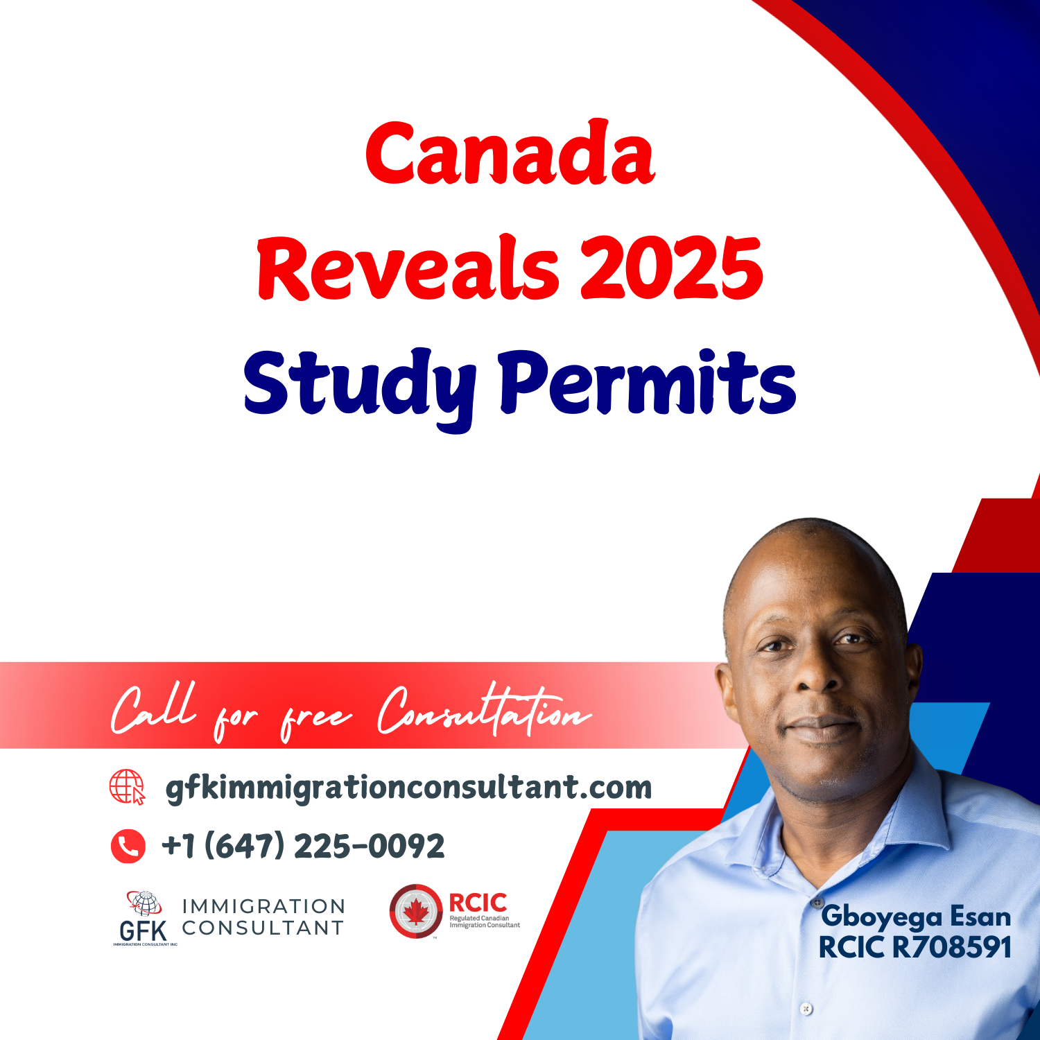 Canada Reveals 2025 Study Permits - GFK Immigration Consultant