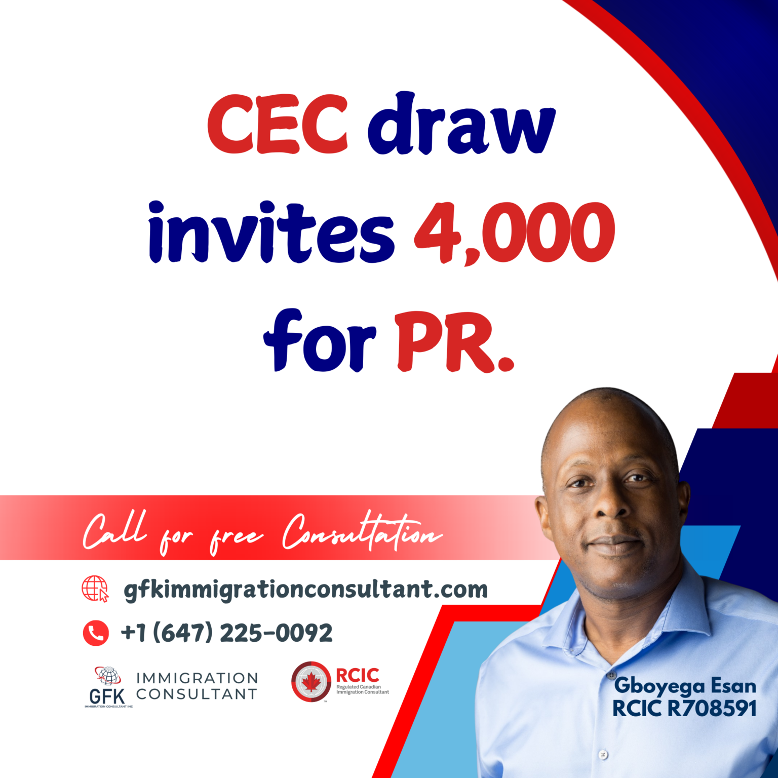 CEC draw invites 4000 for PR - GFK Immigration Consultant
