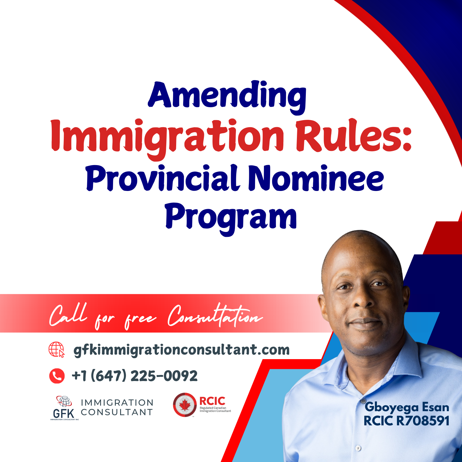 Amending Immigration Rules: Provincial Nominee Program - GFK ...