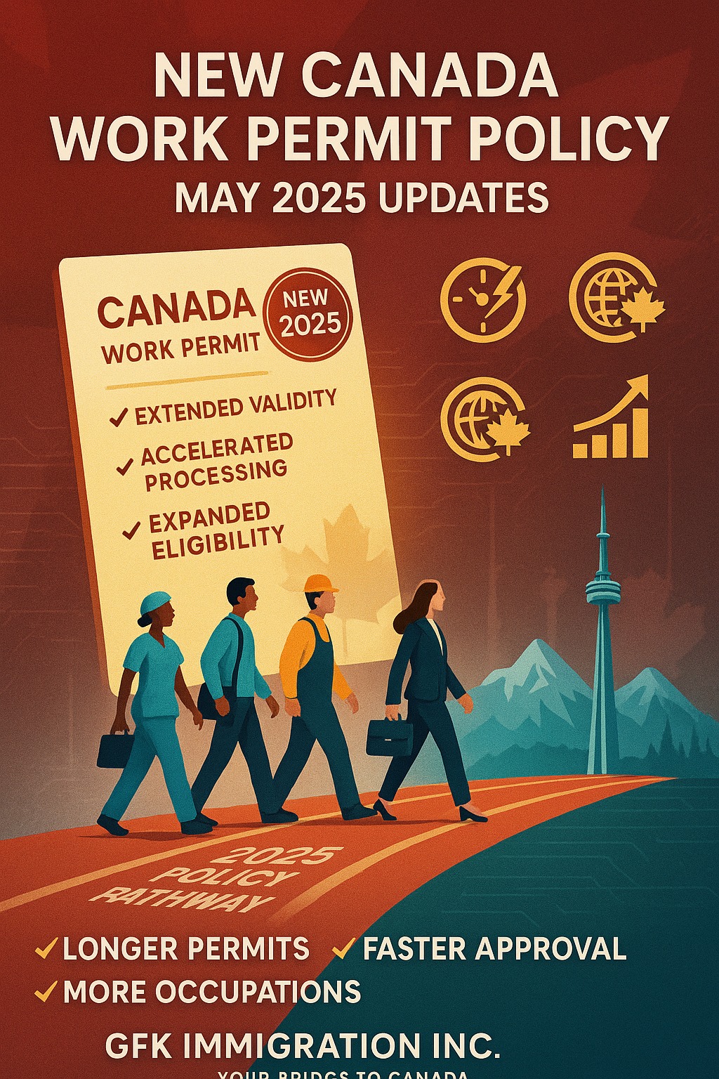 New Canada Work Permit Policy May 2025 - GFK Immigration Consultant