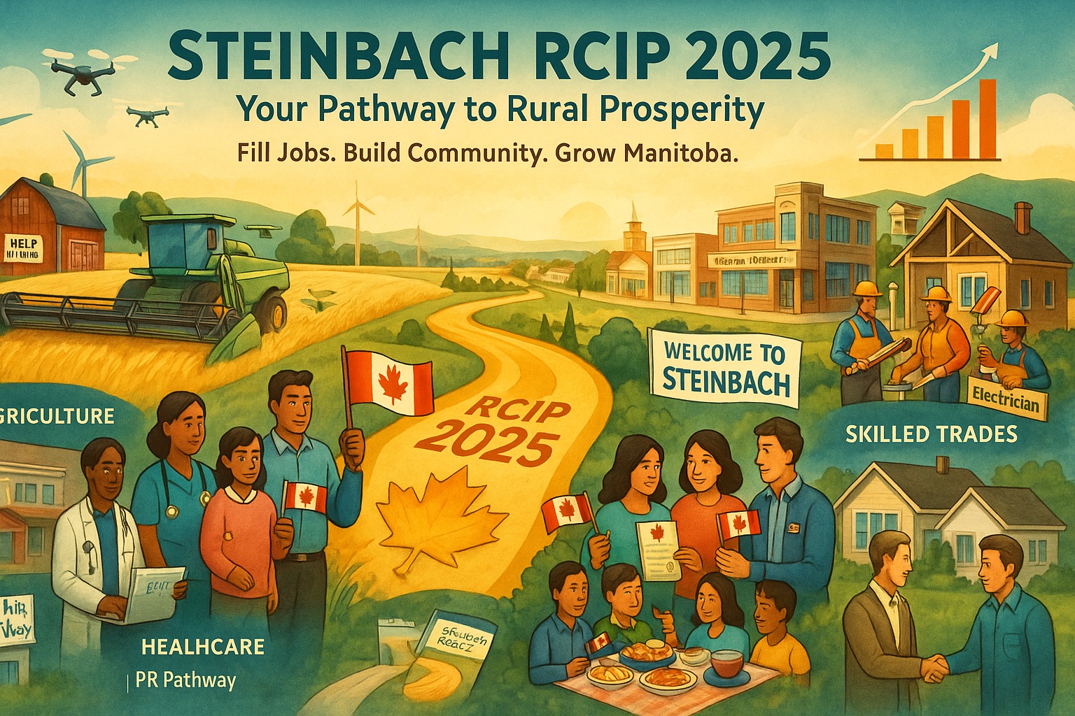 Steinbach Rural Community Immigration Pilot (RCIP) 2025 - GFK Immigration Consultant